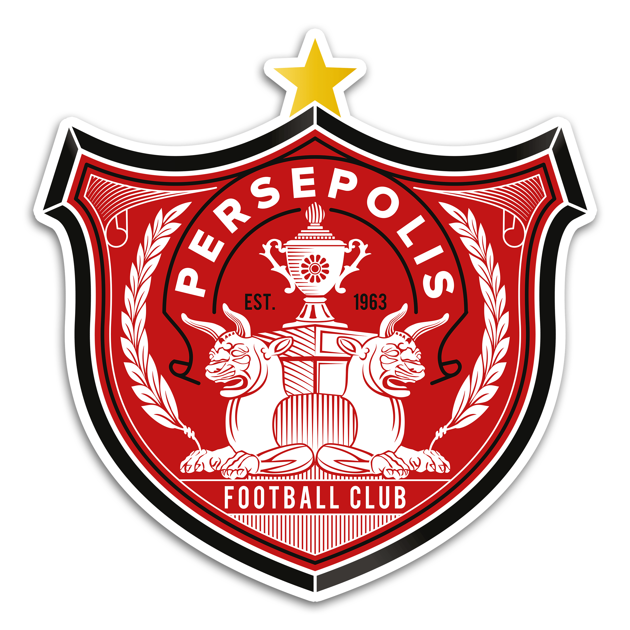 PERSEPOLIS FC Logo Redefined Sticker – Persian Sticker Stories