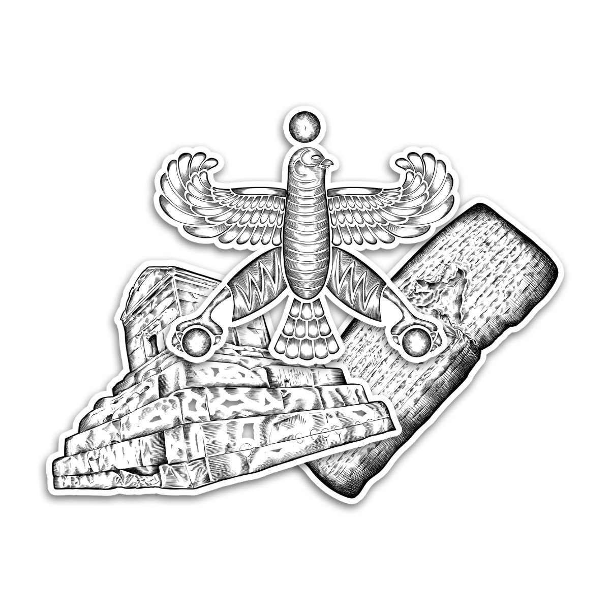 Symbols of Cyrus Collection Bundle – Persian Sticker Stories